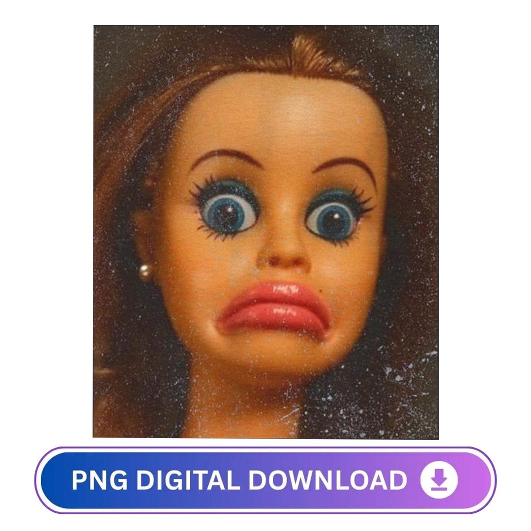Meme Funny Disgusting Doll Face PNG, Disgusting Doll Face Png ...