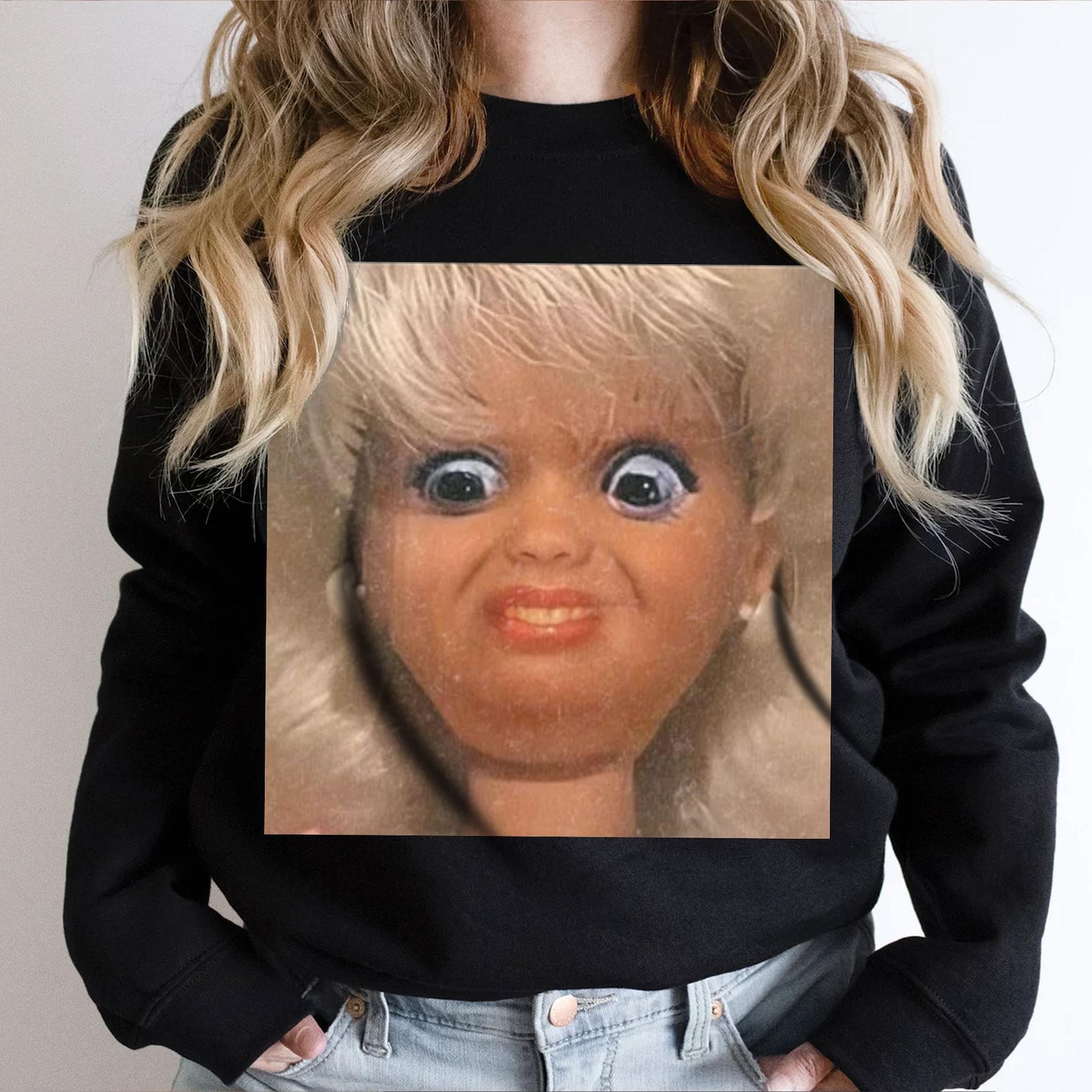 Funny Disgusting Doll Face Meme PNG, Disgusting Doll Face Png ...