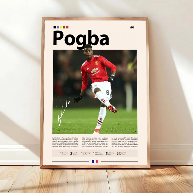 Paul Pogba - Etsy