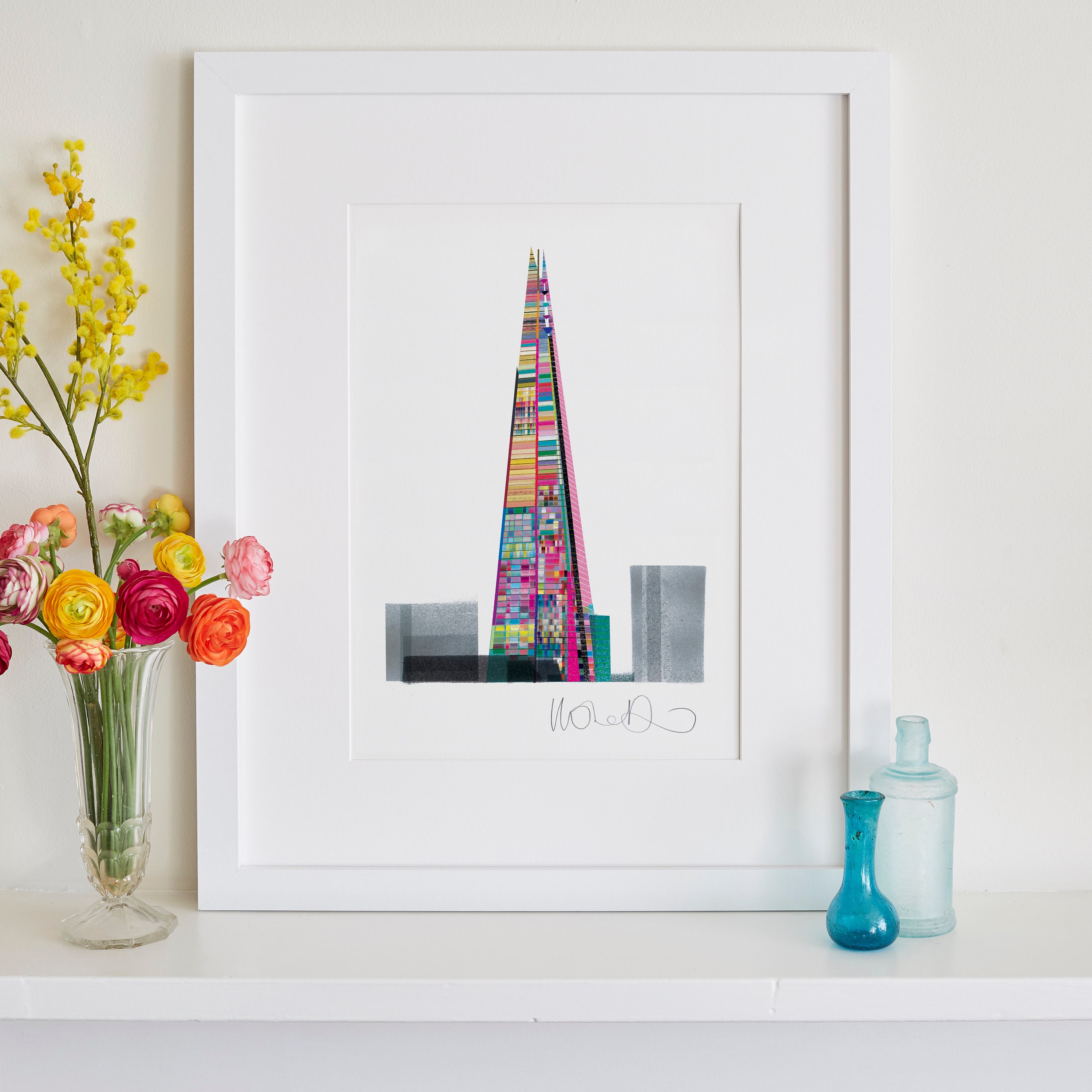 The Shard Print, London City Art, Modern Architecture - Etsy UK