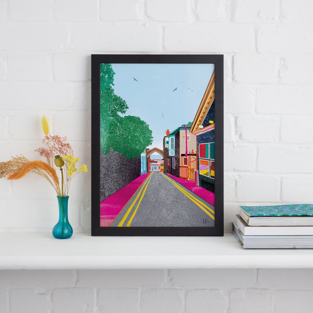 The York Gate Broadstairs Framed Print, Kent Landmark - Etsy