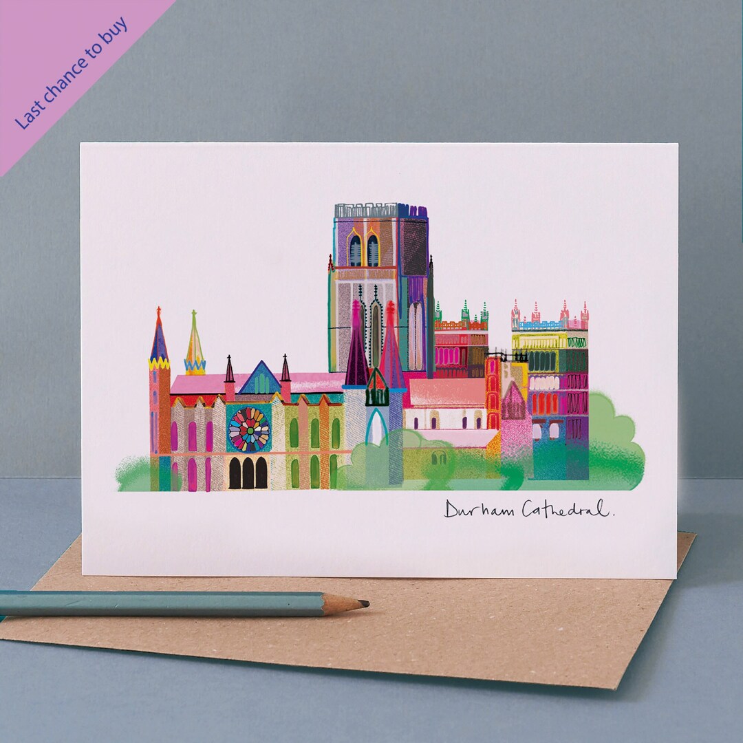 Durham Cathedral Card, LM236 - Etsy