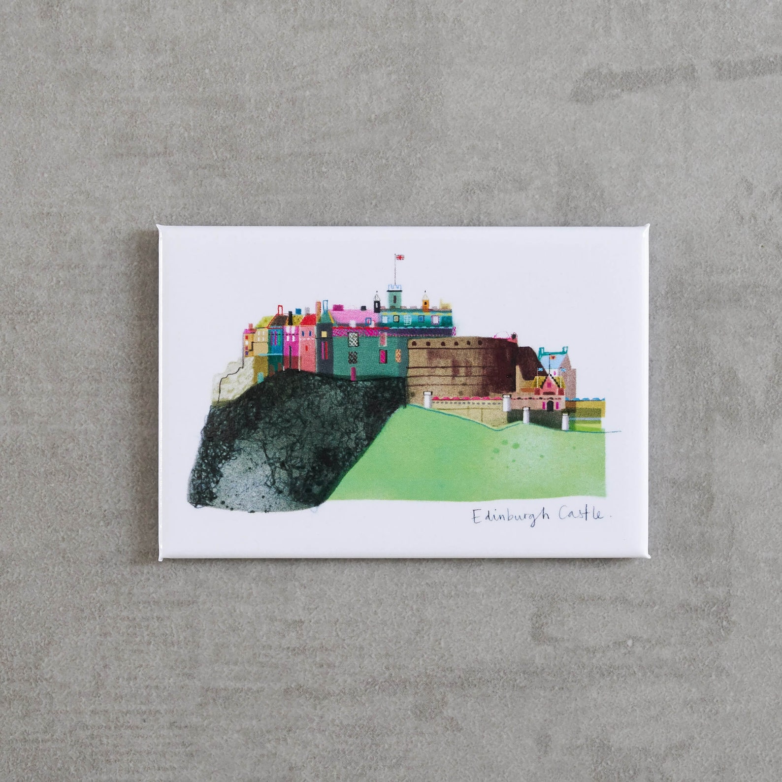 Edinburgh Castle Magnet, Scottish Gift, LMAG008 - Etsy