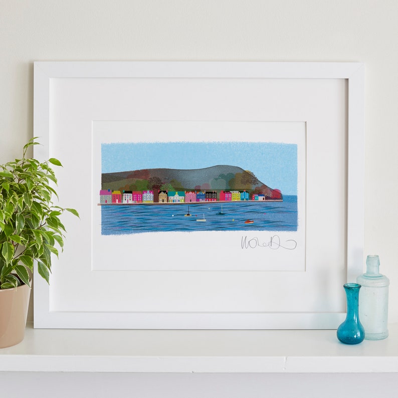 Tobermory Print, Isle of Mull Art, Scottish Landmark - Etsy UK