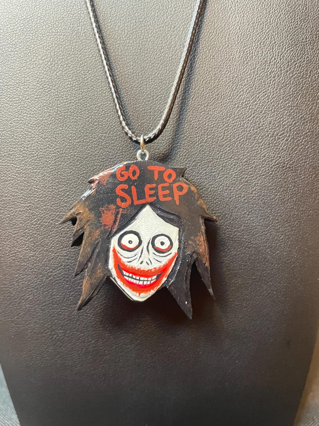 Handmade Jeff the Killer Necklace - Etsy