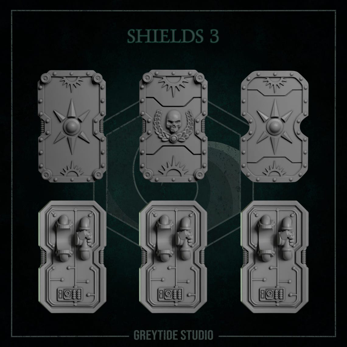 Shield Packs 1-3 / Power / Breacher / Imperial / Marine / Pilgrim ...