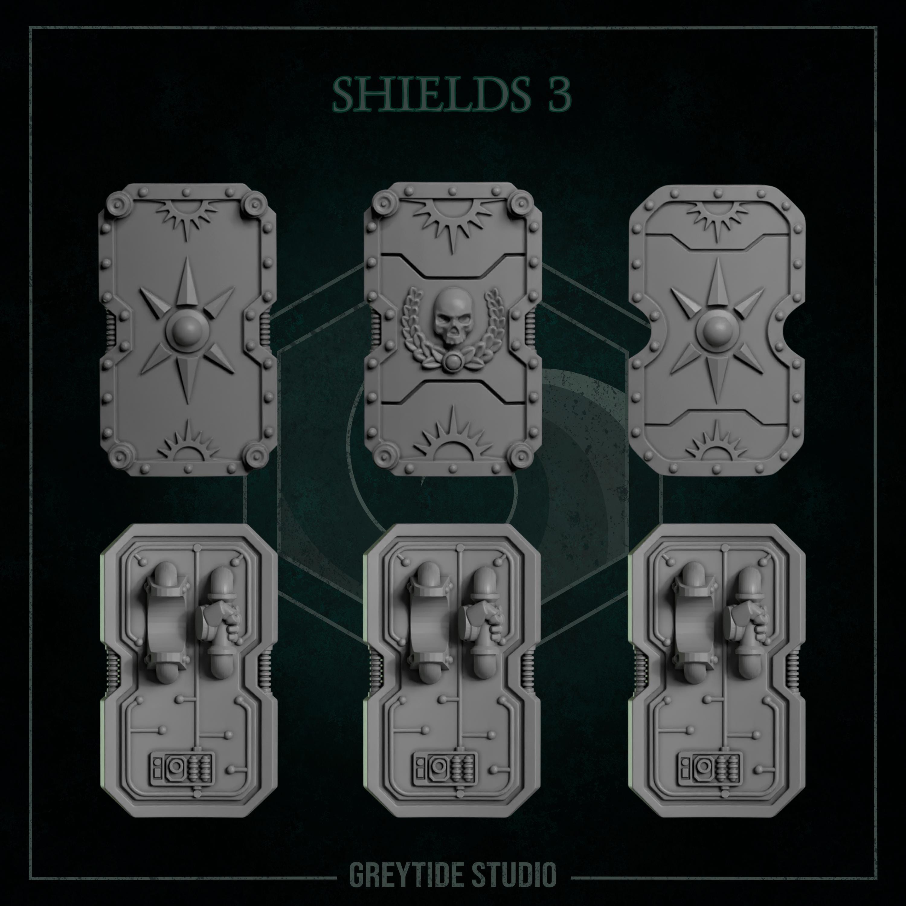 Shield Packs 1-3 / Power / Breacher / Imperial / Marine / Pilgrim ...