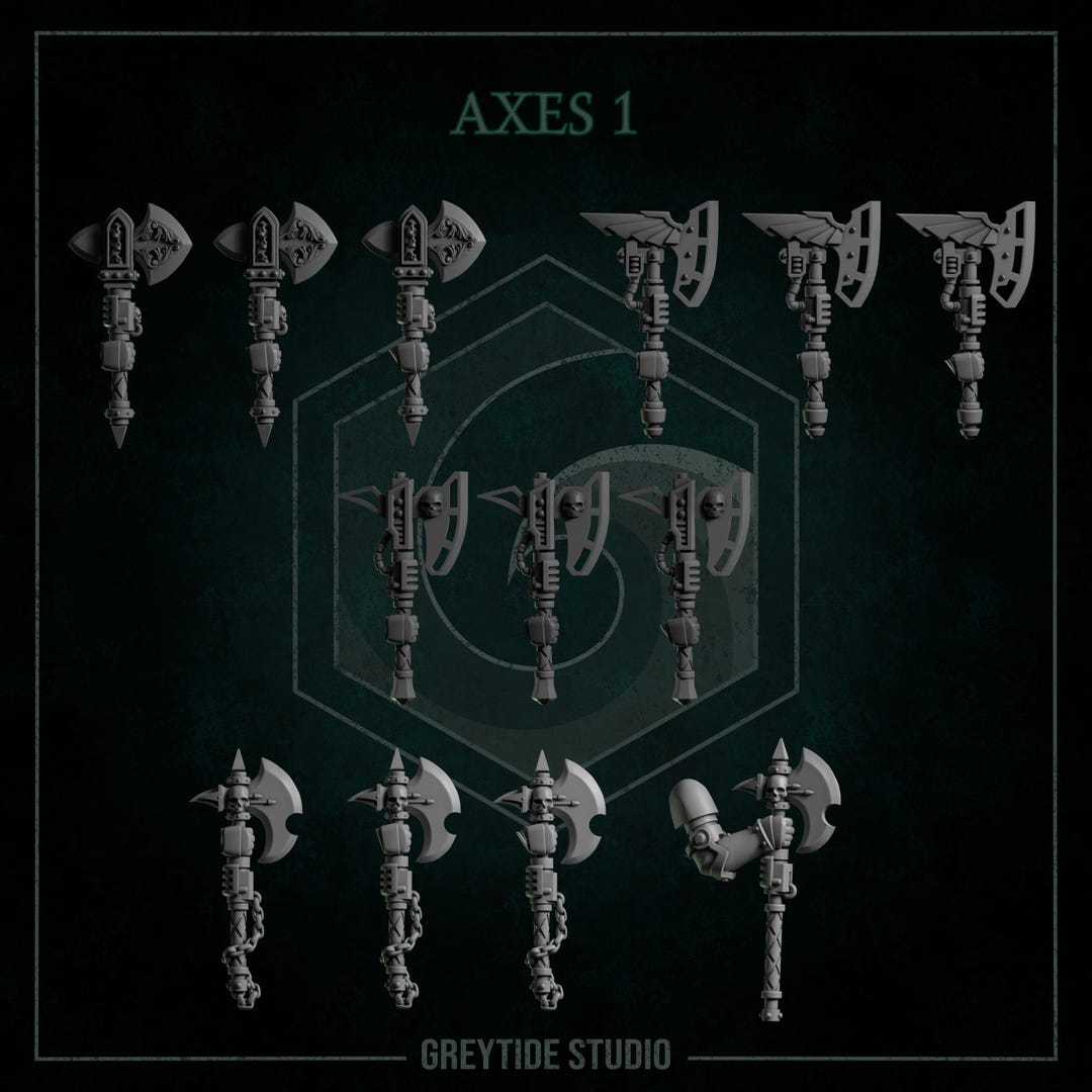 Axe / Weapon / Energy / Eternal / Hammer / Imperial / Marine / Pilgrim ...