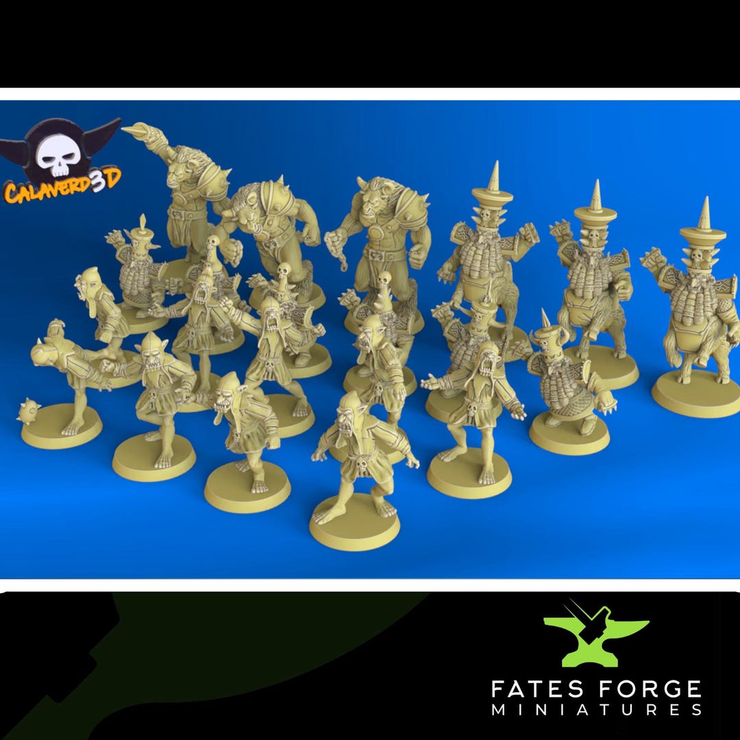 Dark Dwarf Fantasy Football Team / Dwarves / Dwarf Team / Fantasy ...
