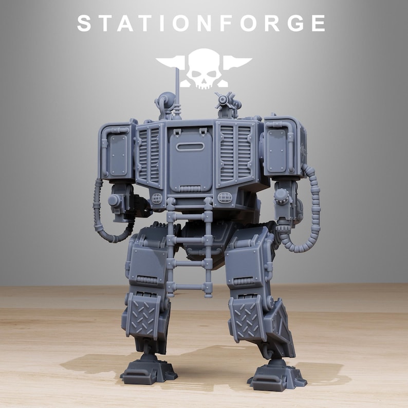 Vaskar Walker / Walker / Mech / Transporter / Sci Fi / Space / Table ...