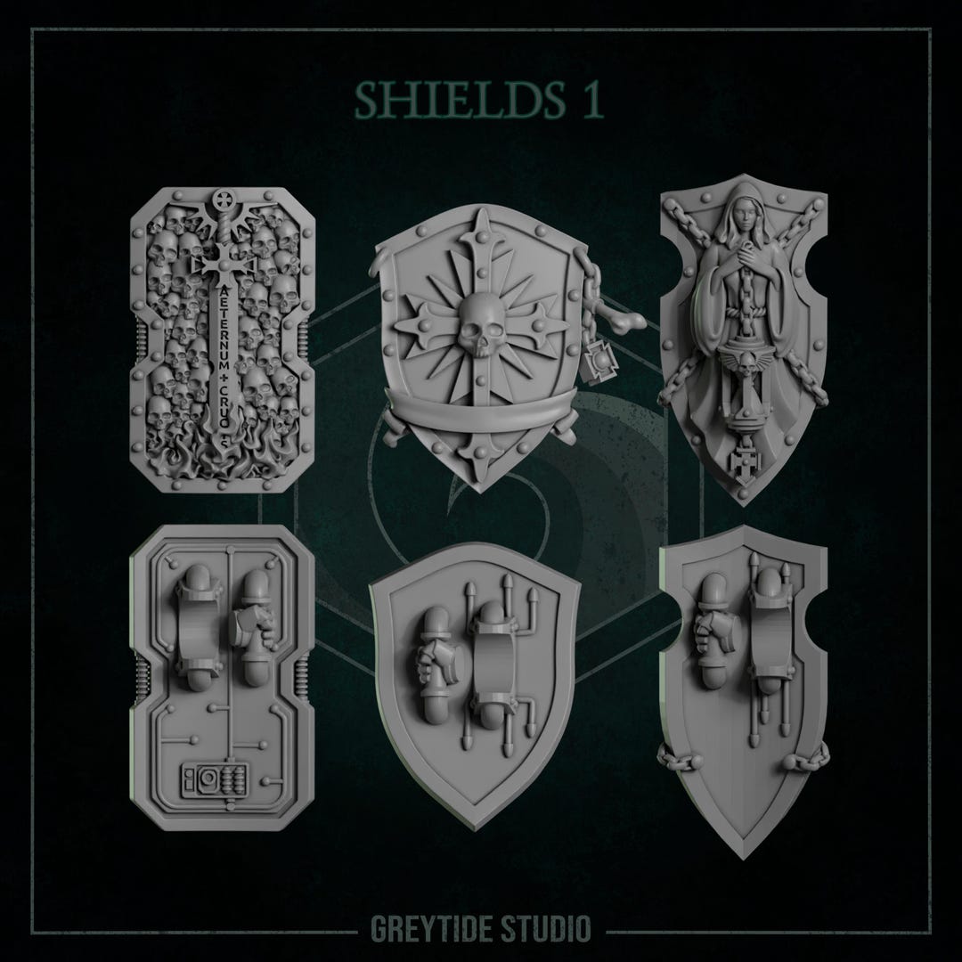 Shield Packs 1-3 / Power / Breacher / Imperial / Marine / Pilgrim ...