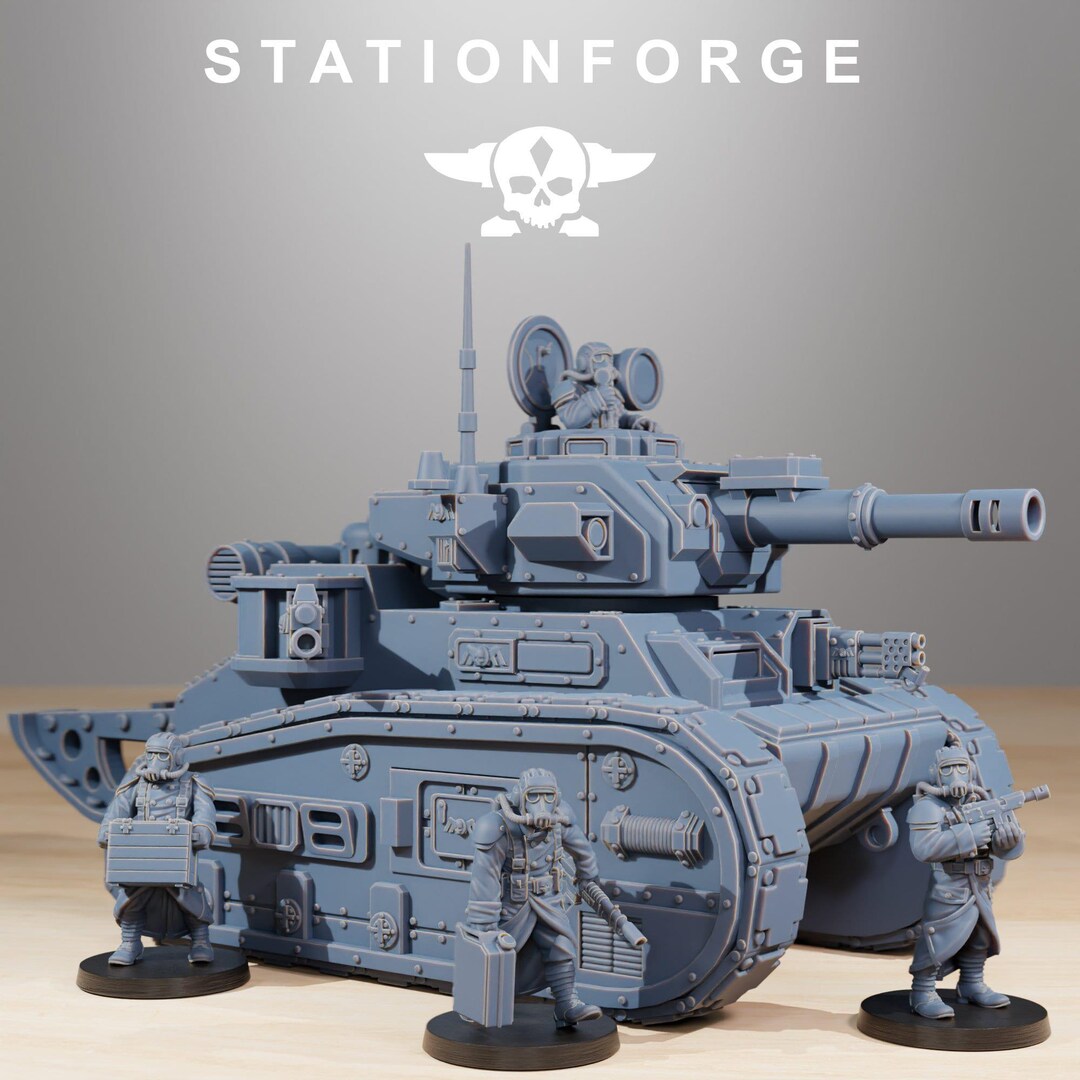 Grimguard Light Tank / Tank / Walker / Mech / Imperial / Sci Fi / Space ...