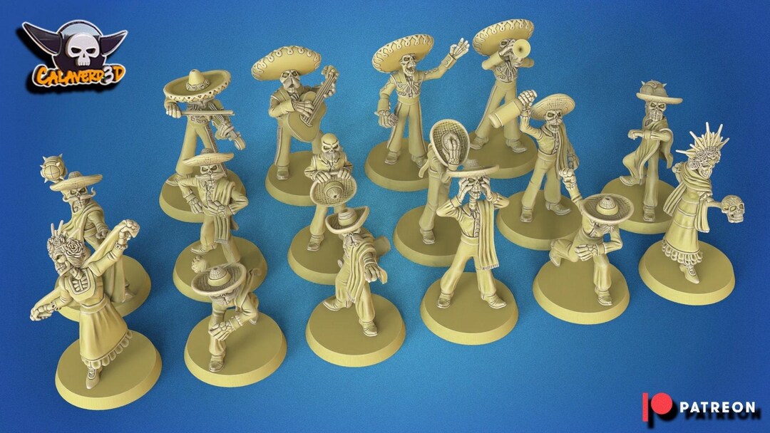Day of the Dead Football Team / Undead / Shambling / Skeletons ...