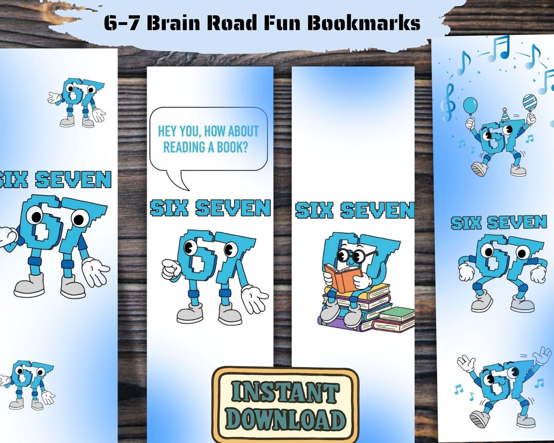67 Brain Road Birthday Bookmarks | Italian Theme | Kids Printable Art ...