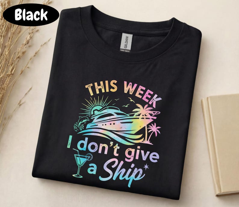 Unisex I Dont Give A Ship Shirt, Pastel Funny Cruise Tee, Tie Dye Boat ...