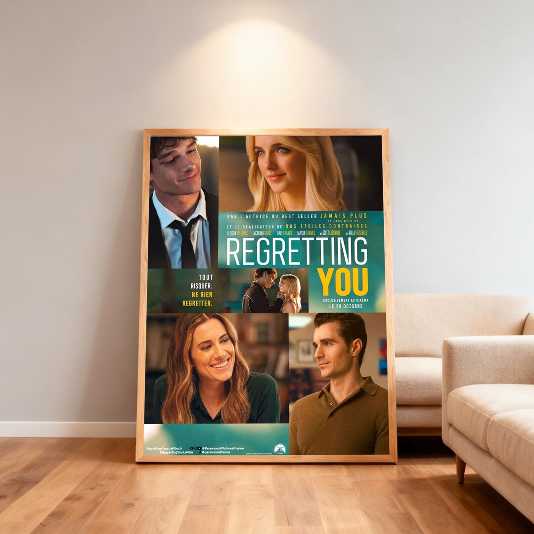 Regretting You Movie Poster | High-definition Replica Canvas Printing ...