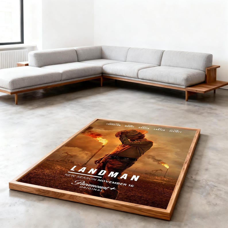 2025 Landman Season 2 Movie Poster | High-definition Replica Canvas ...