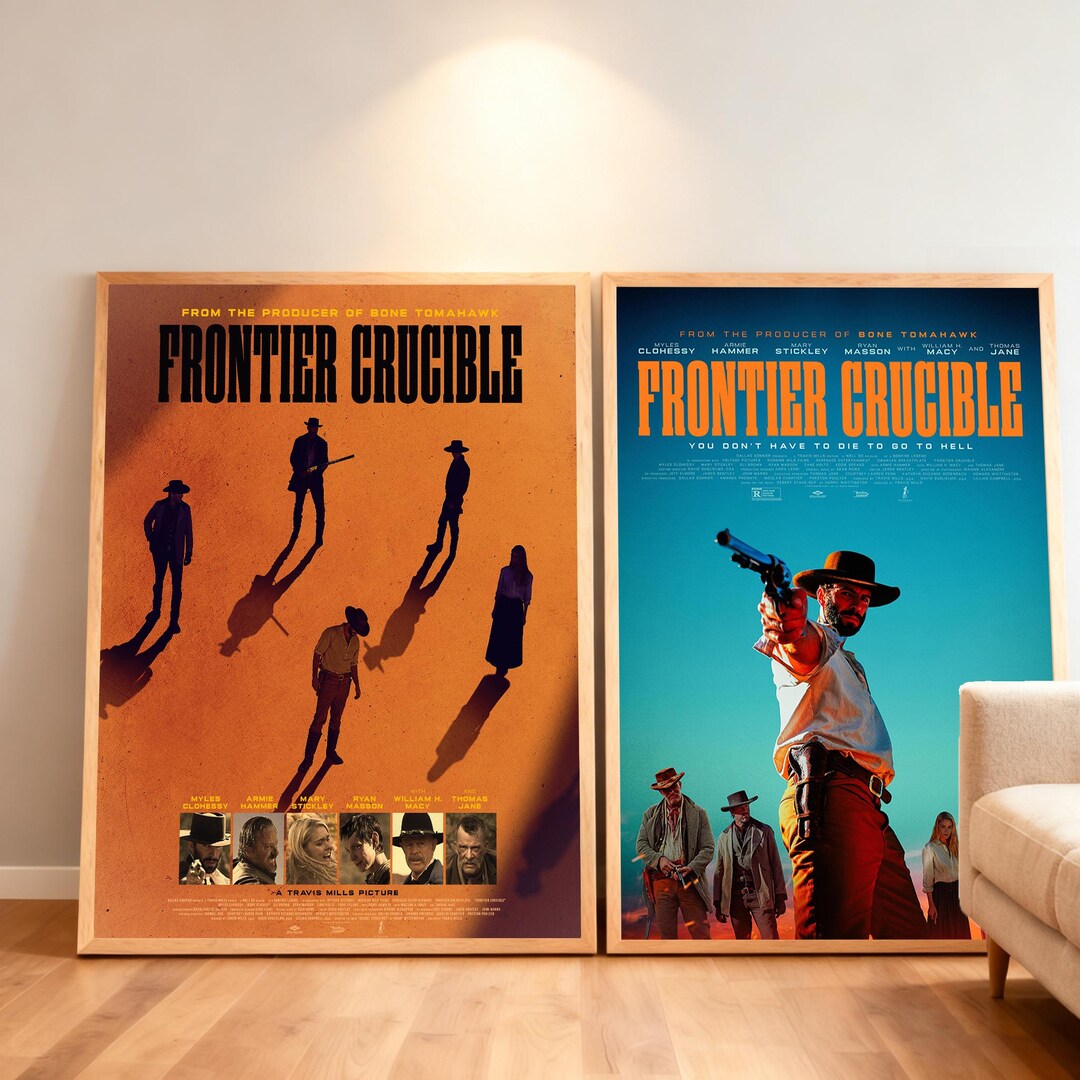 Frontier Crucible Movie Poster | High-definition Replica Canvas ...