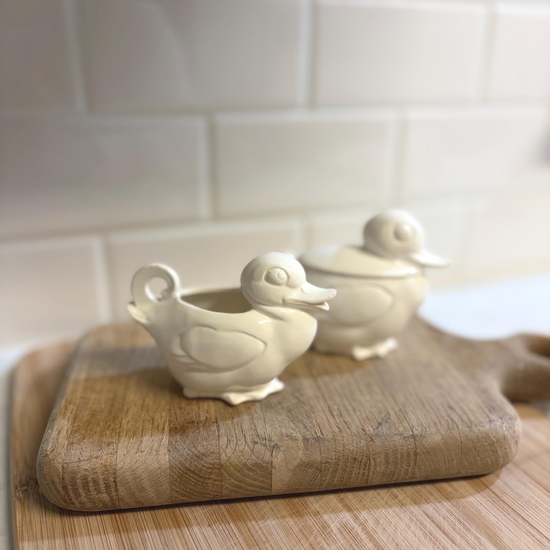 Duck and Sugar Creamer - Etsy