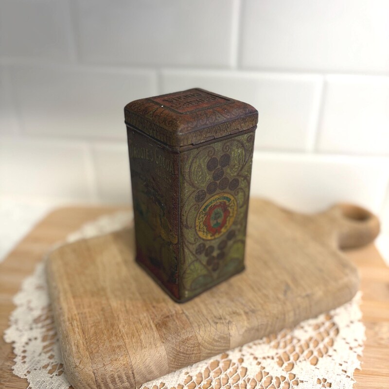 Vintage Cocoa Container - Etsy