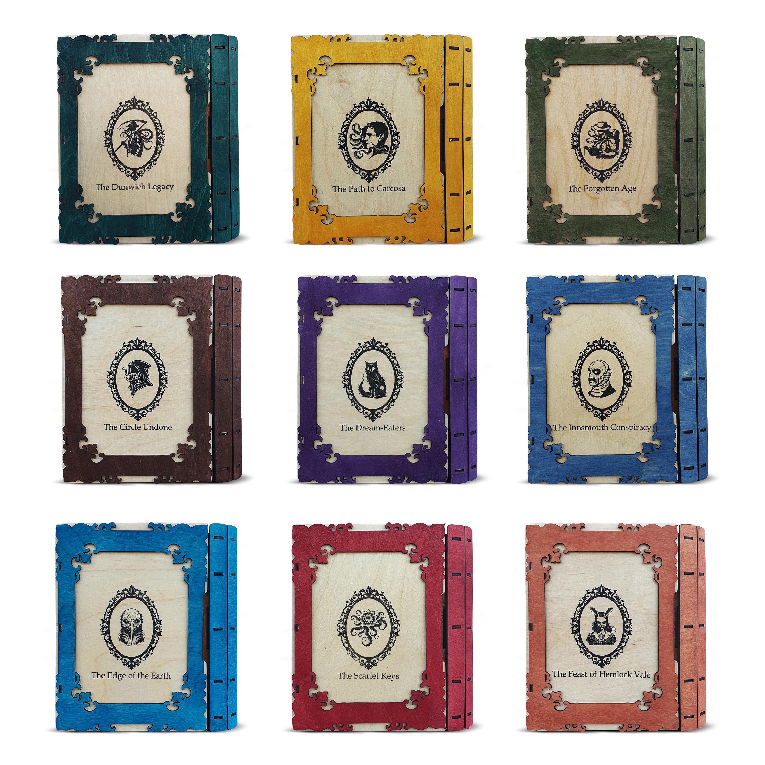 Arkham Horror LCG Collector Box Bundle, Complete Campaign Storage Set ...