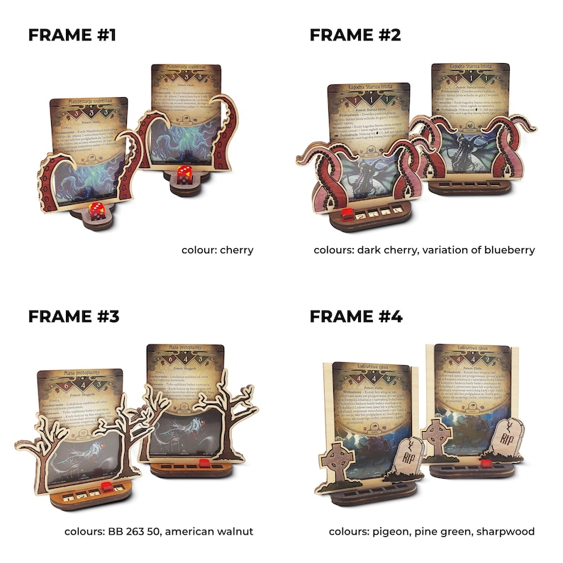 Arkham Horror LCG Monster Stand Monster Card Stands, Enemy Display ...