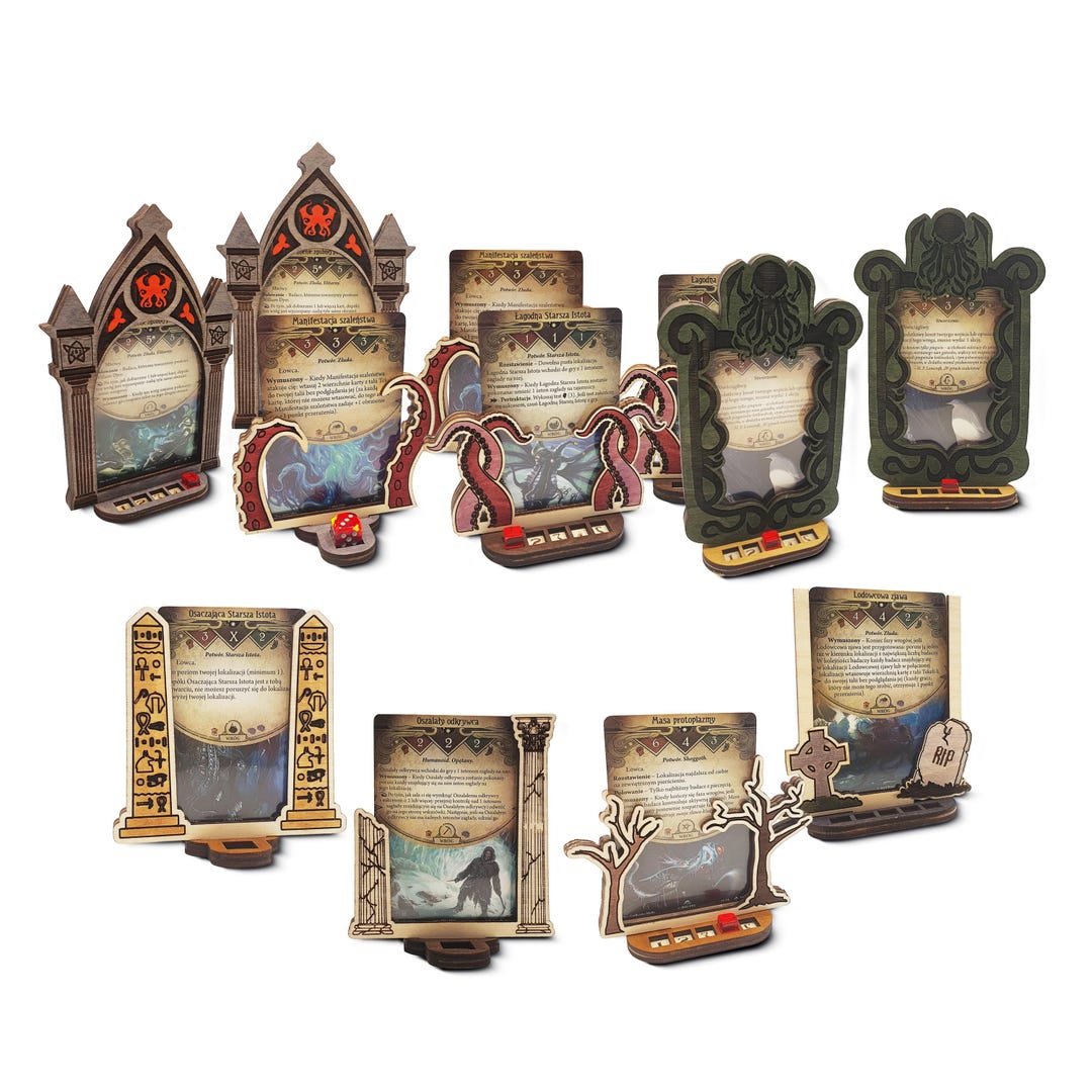 Arkham Horror LCG Monster Stand Monster Card Stands, Enemy Display ...