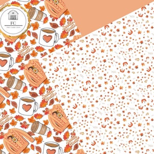 Paper Pack Fall Gnomes Printable Digital, Autumn, Fall, Seamless Gnome ...