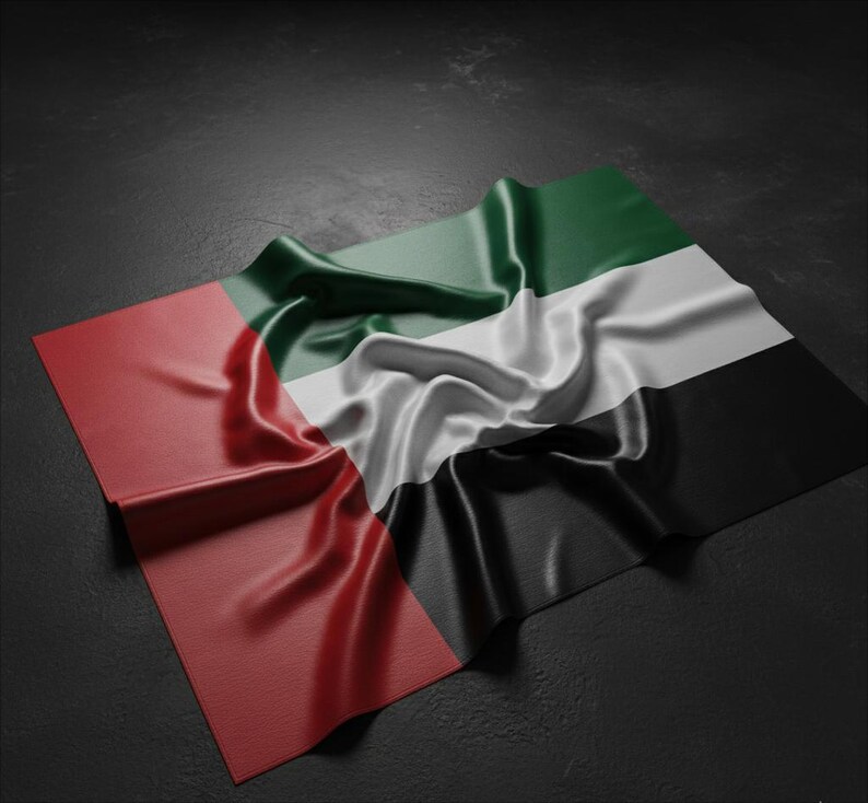UAE Flag Printable | United Arab Emirates Banner | National Day Decor ...