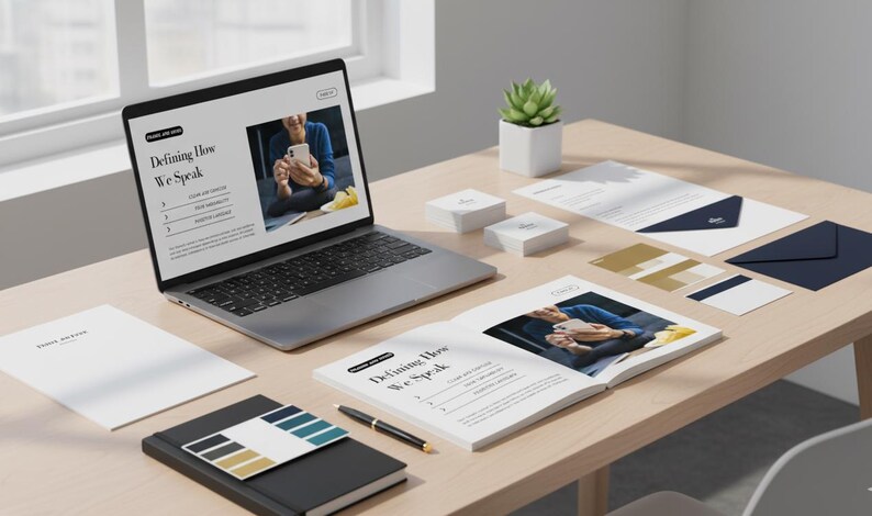 Branding Style Guide Canva Template | Editable Brand Kit | Visual ...