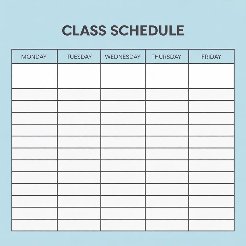 Editable Classroom Schedule Canva Template: Teacher Planner Instant ...