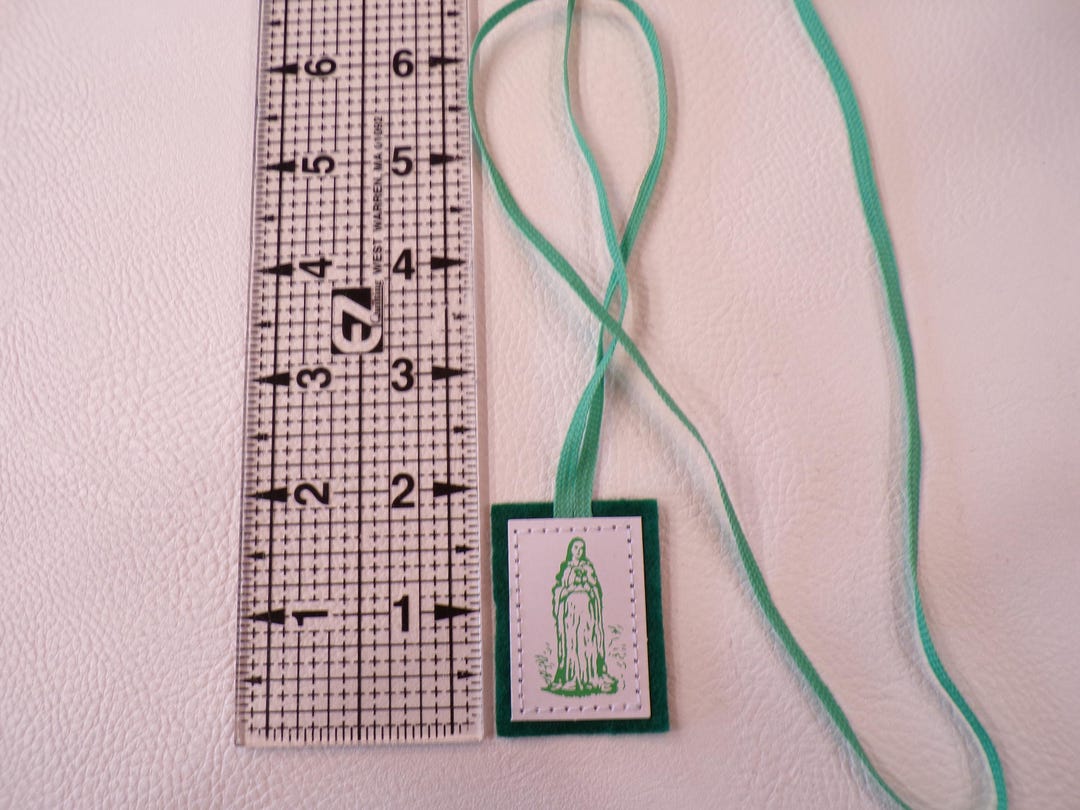 Green Scapular: Catholic Prayer Sacramental - Etsy