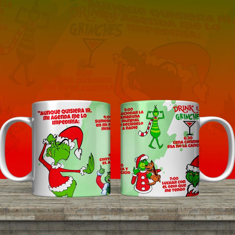 Agenda del grinch - Etsy México
