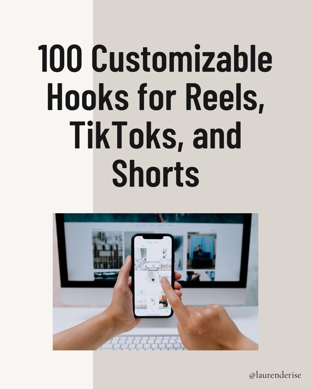 100 Hooks for Reels and Tiktoks - Etsy