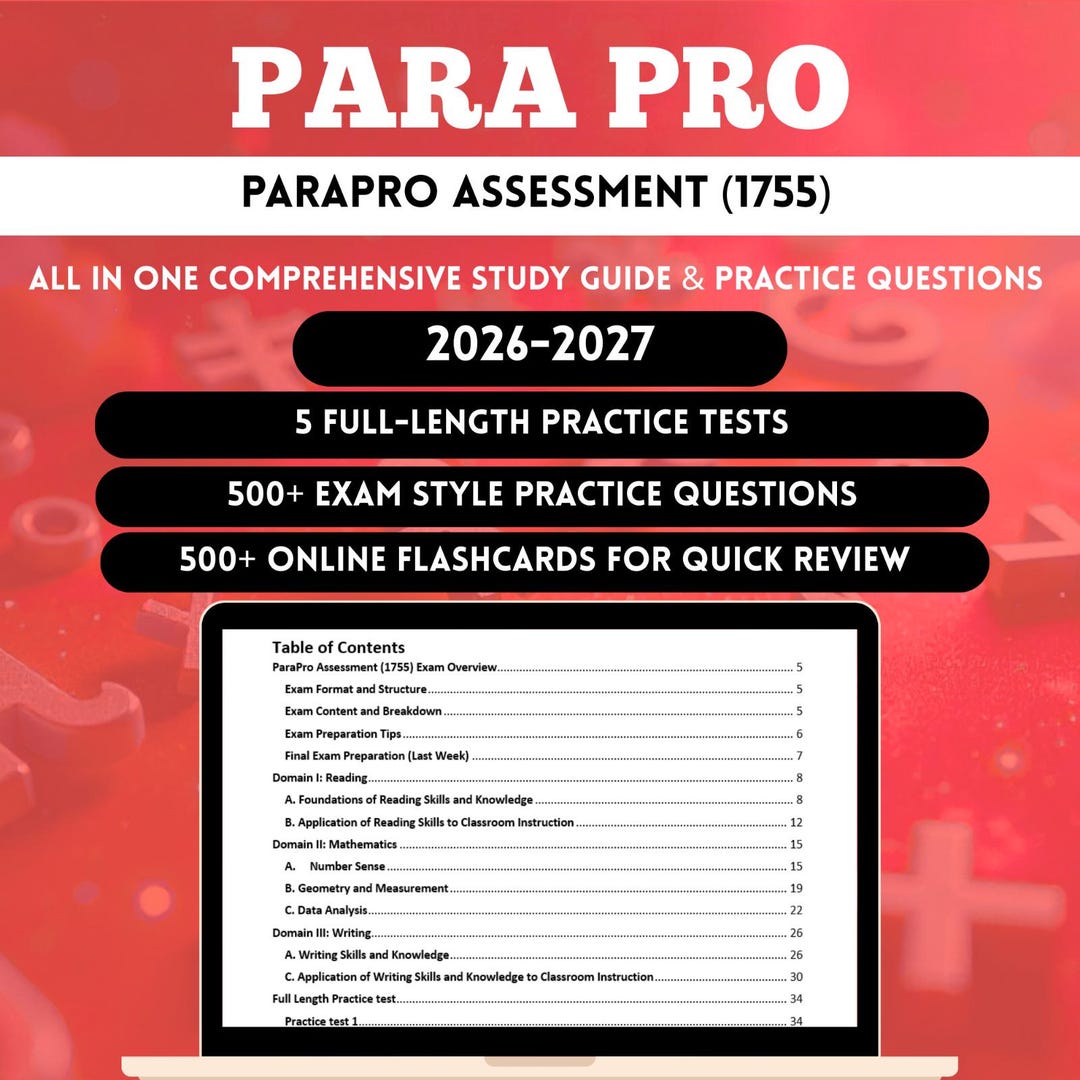 Parapro Study Guide 2026 | Parapro Assessment Exam | Parapro Assessment ...