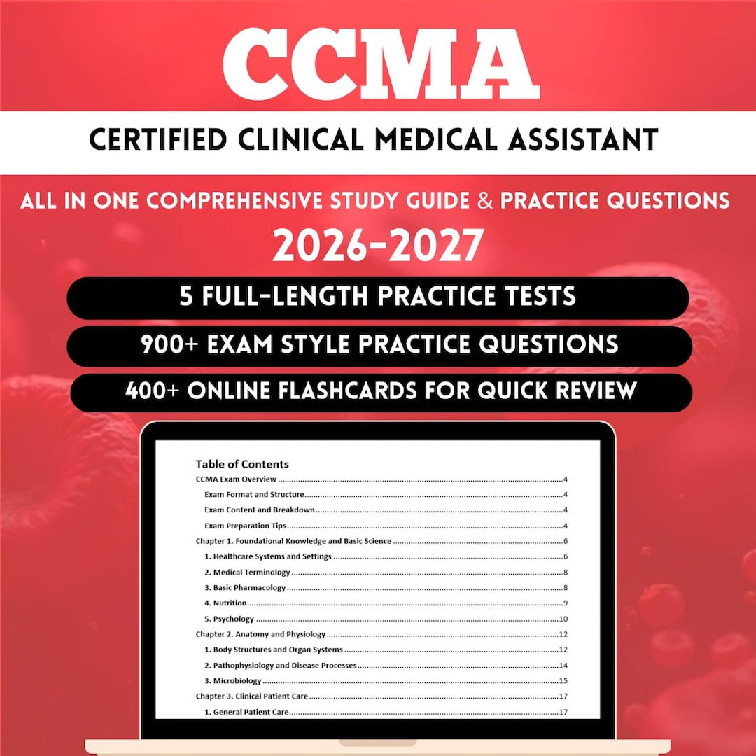 Ccma Exam Prep 2026 | Ccma Study Guide | Medical Assistant Notes | Ccma ...