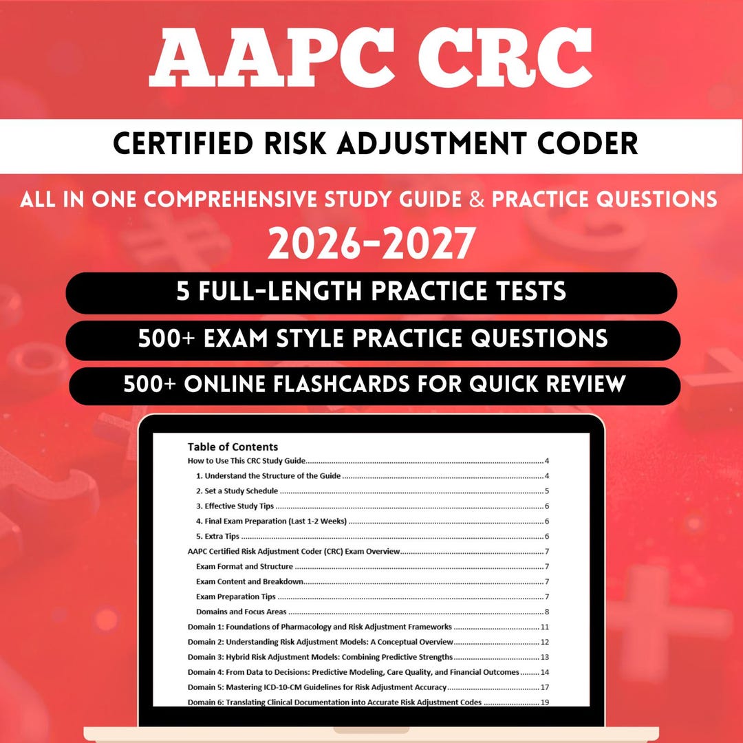 CRC学習ガイド2026 | CRC | CRC試験 | リスク調整コーディングガイドブック | CRC模擬試験 | CRC試験対策 ...