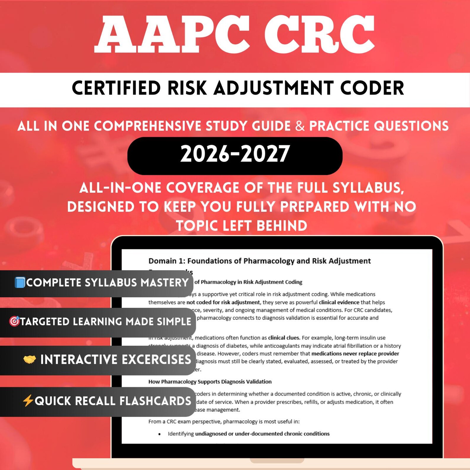 AAPC CRC 学習ガイド 2026 | CRC | CRC 試験 | AAPC 認定リスク調整コーダー | AAPC CRC 模擬試験 ...