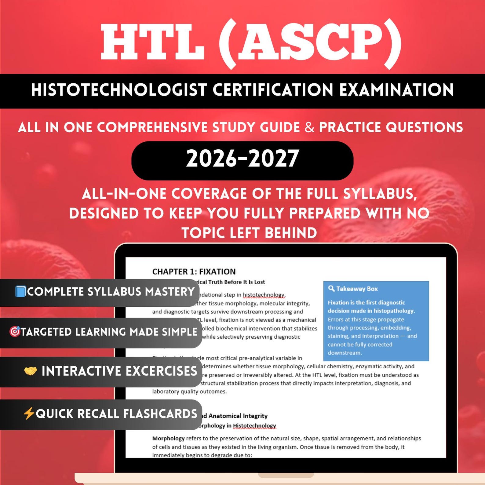 Htl Ascp Study Guide 2026 | Htl Ascp Exam | Htl Exam | Ascp Htl Notes ...