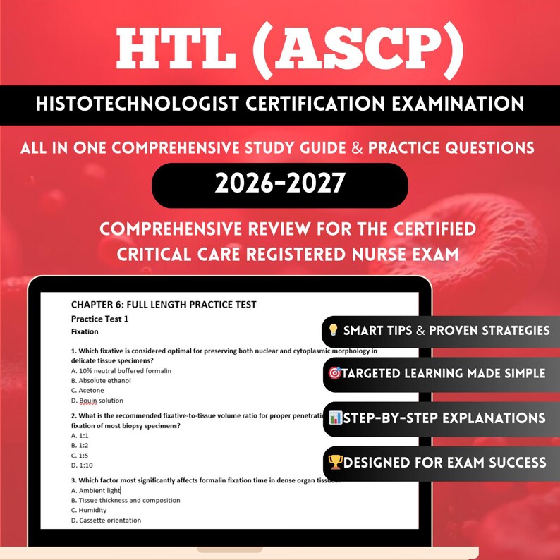 Htl Ascp Study Guide 2026 | Htl Ascp Exam | Htl Exam | Ascp Htl Notes ...