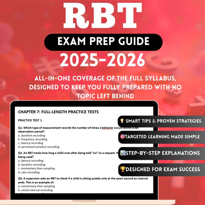 RBT Exam Study Guide 2026 | RBT Exam | RBT Study Guide | Registered ...