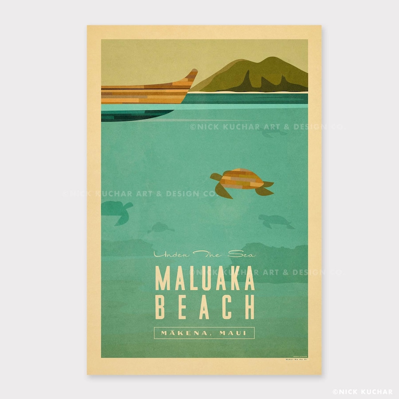 Maui Art Makena Beach - Etsy