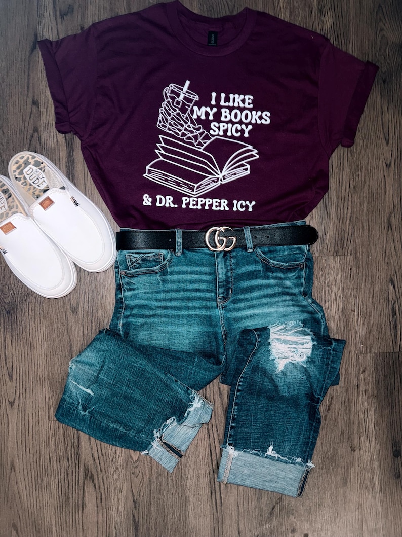 Spicy Books & Dr. Pepper Icy SVG | Book Lover PNG (digital Download) - Etsy