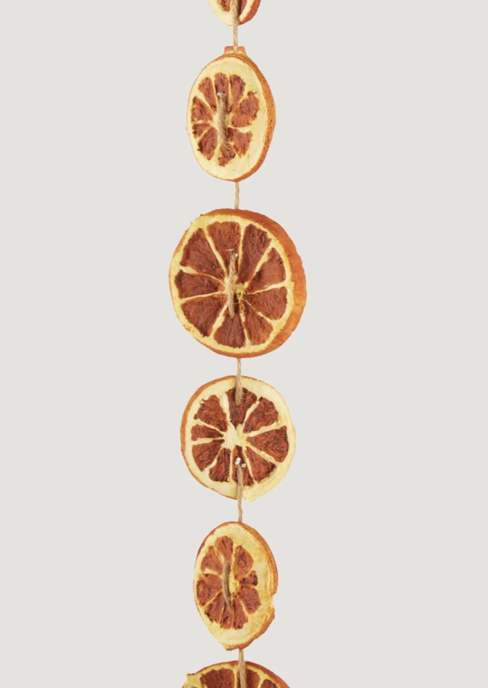 Faux Orange Slice Garland 66" | Dried Citrus Look Oranges on String ...