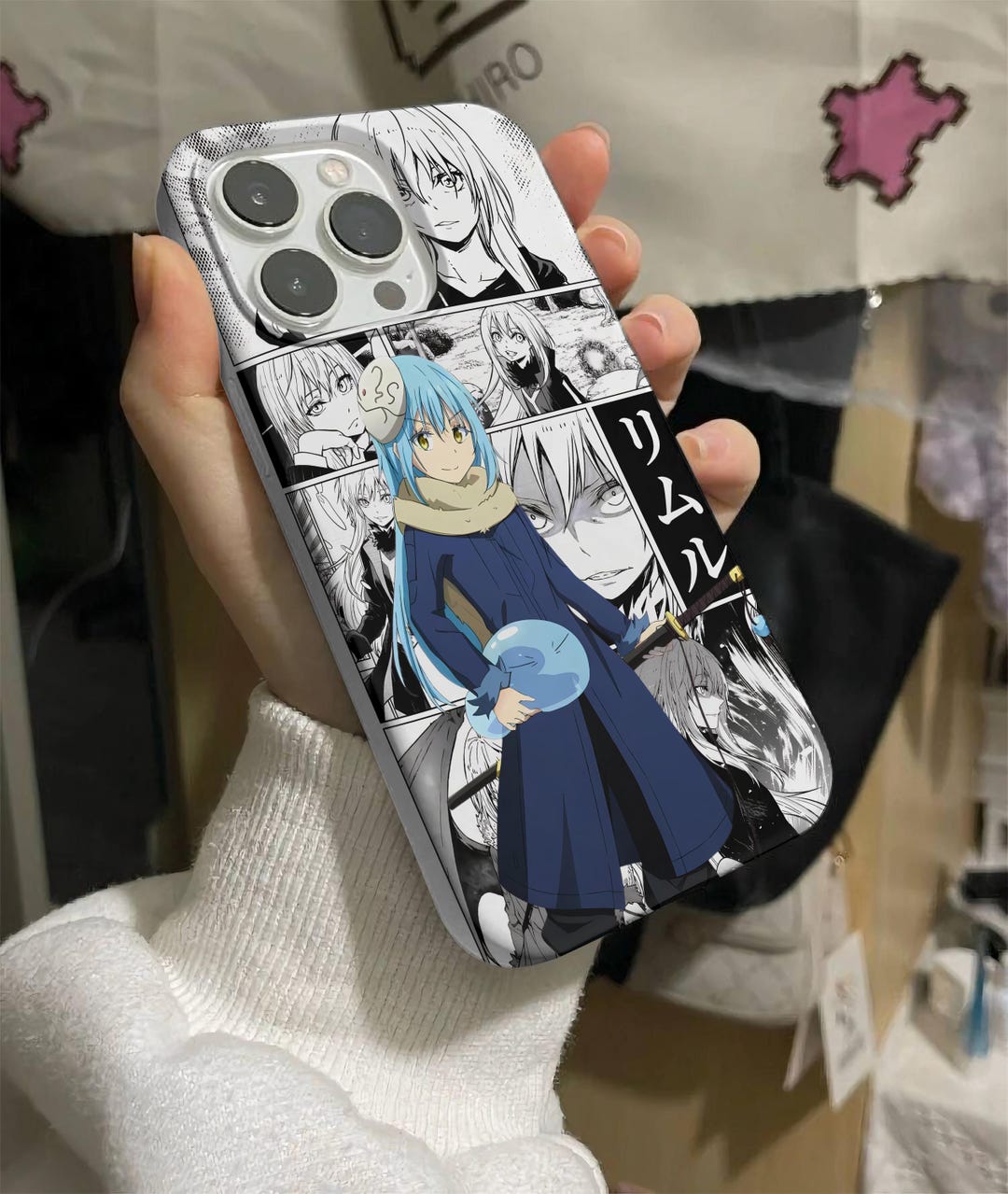 Rimuru Tempest Anime Phone Case, iPhone & Samsung Manga Accessory ...