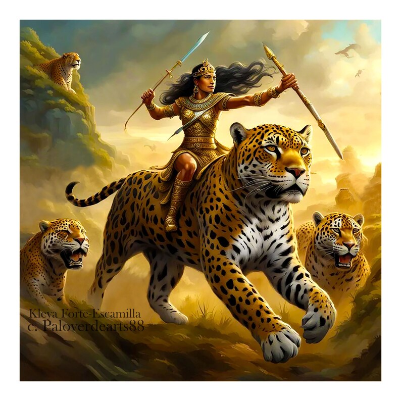 REINA GUERRERA MAYA, Warrior Queen of the Maya - Etsy