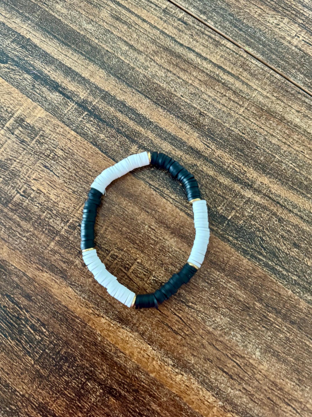 Oreo Theme Clay Bead Bracelet - Etsy