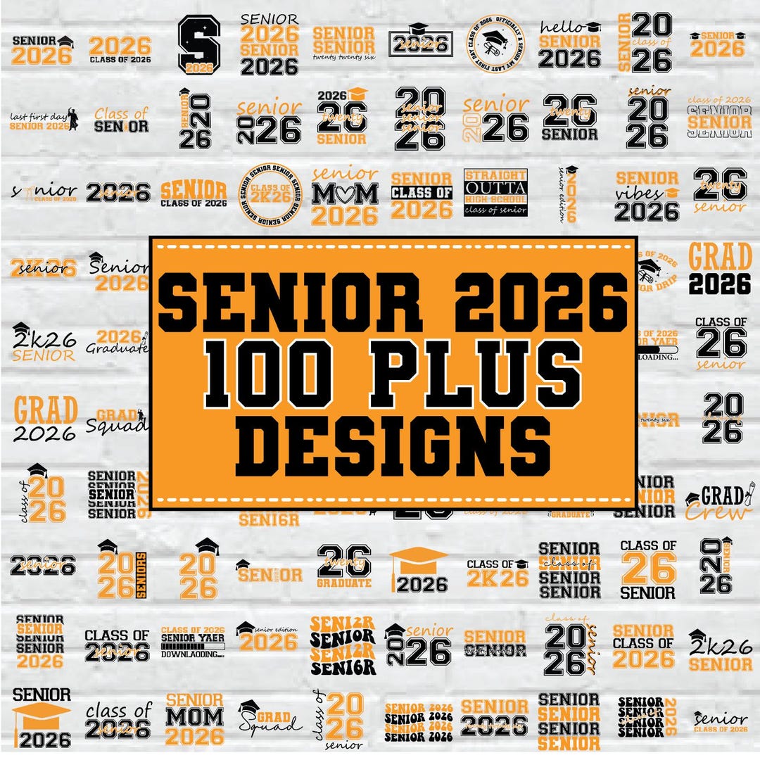 Senior 2026 Svg,class of 2026,senior Svg,2026 Senior Svg,high School ...