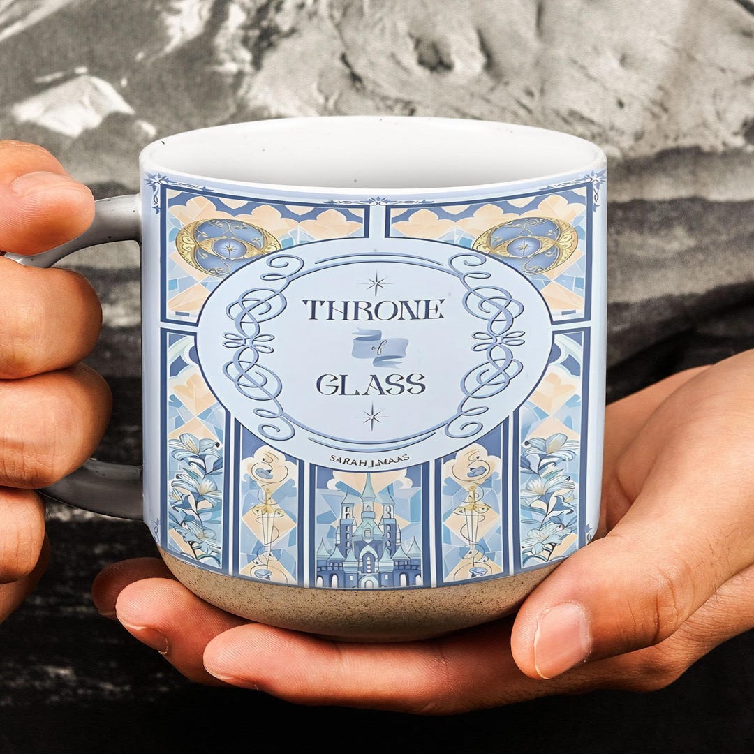 Throne of Glass Coffee Mug, Throne of Glass Inspired Pottery Mug ...