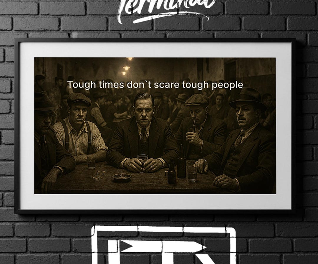 Blue Collar Grit Motivational Poster – Printable Wall Art (digital ...